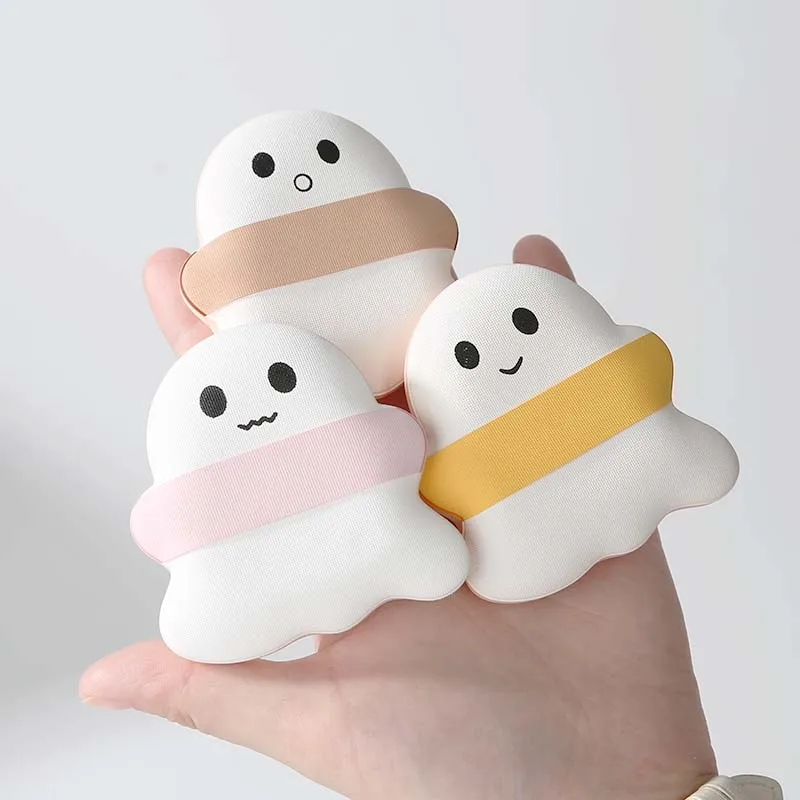 Halloween Gifts Ghost Shaped Snowman Cute Makeup Powder Puff Air ...