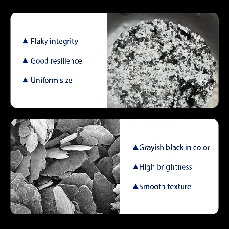 Colorable and Lubricating Flake Graphite Powder - High Purity