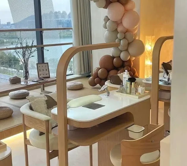 Salon Furniture Modern Ins Nail Table Beauty nail table ins nail lamp ...