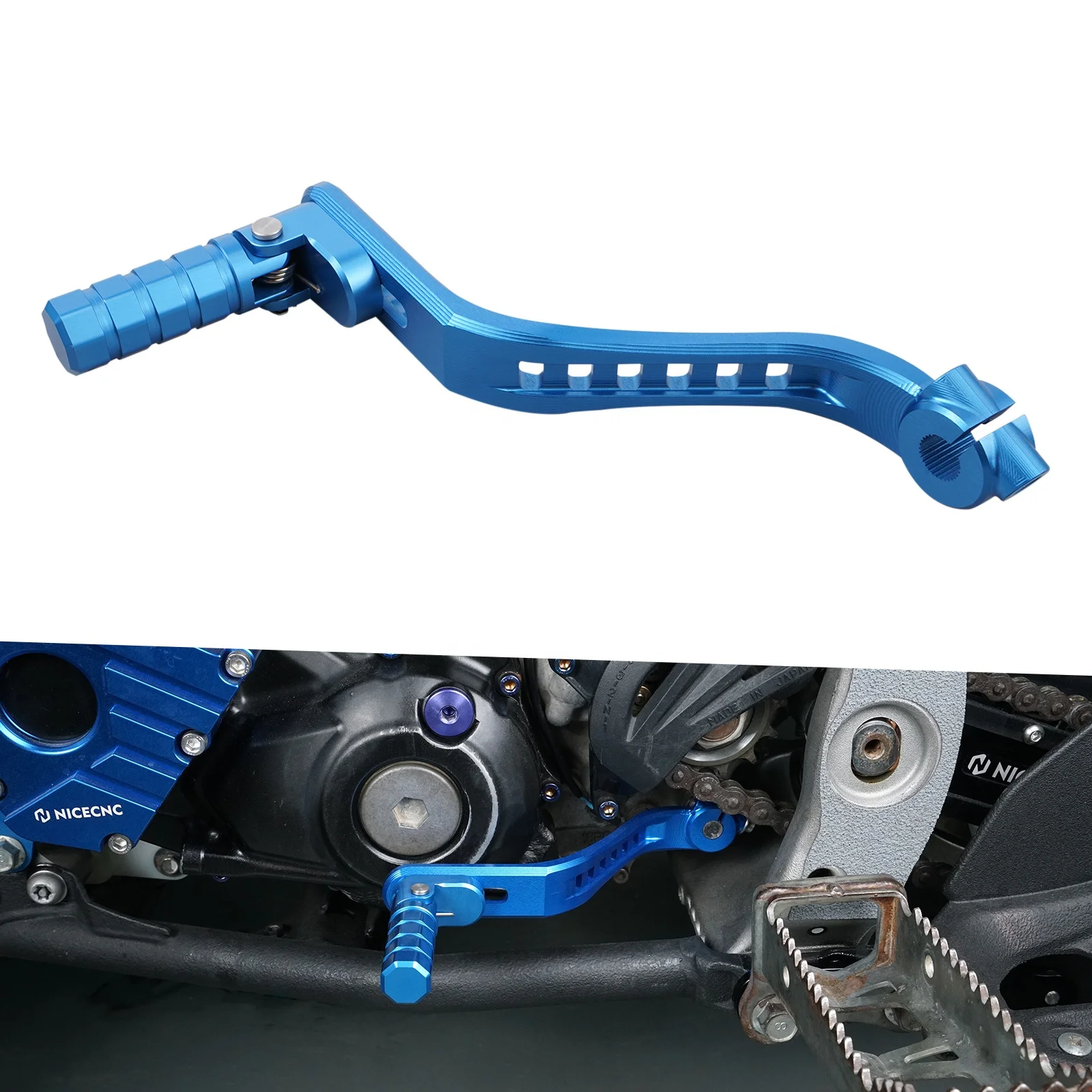 Nicecnc Aluminum Anodization Motorcycle Accessories Parts Shift Gear ...