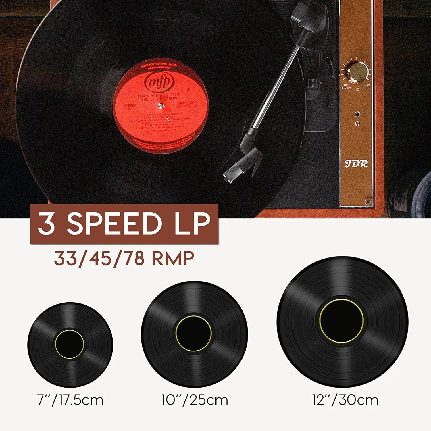 45 Rpm Sd Usb Vinyl Turntable Phonograph Player Stereo Cassette Tape ...