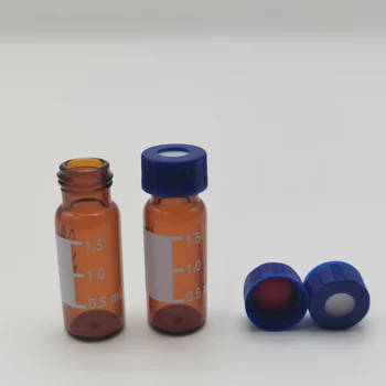 2ml Amber Hplc Chromatography Autosampler Glass Vials For Laboratory Sampling - Buy Hplc ...
