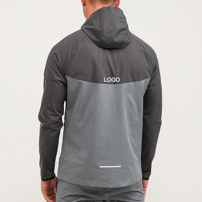 Custom Premium Sporting Windbreaker Jacket Set For Men Jogging Casual ...