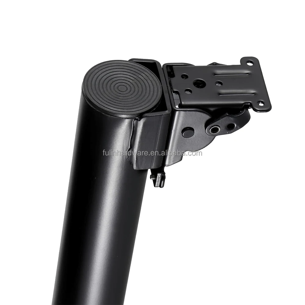 Folding Metal Table Legs Industrial Modern Desk Legs Heavy Duty Steel ...