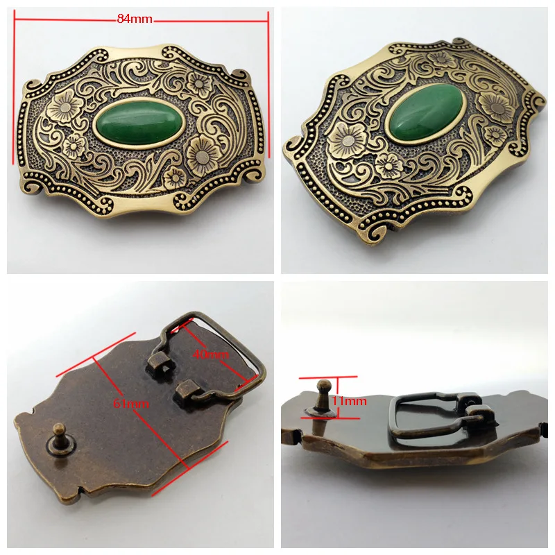 Factory Wholesale Inner Width 40mm Customized Solid Brass Blank logo ...