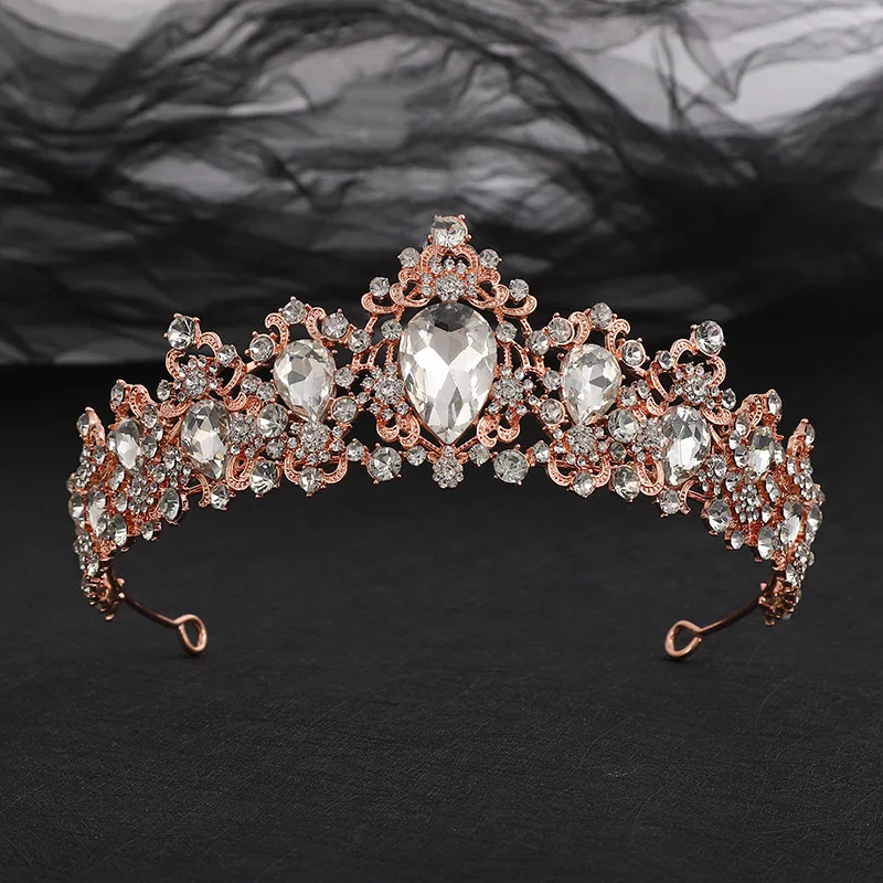Different Types of Tiaras Names - Vintage Baroque Wedding Headdress