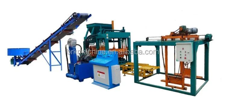 QT4-15 Interlocking Brick Making Machines for Sierra Leone
