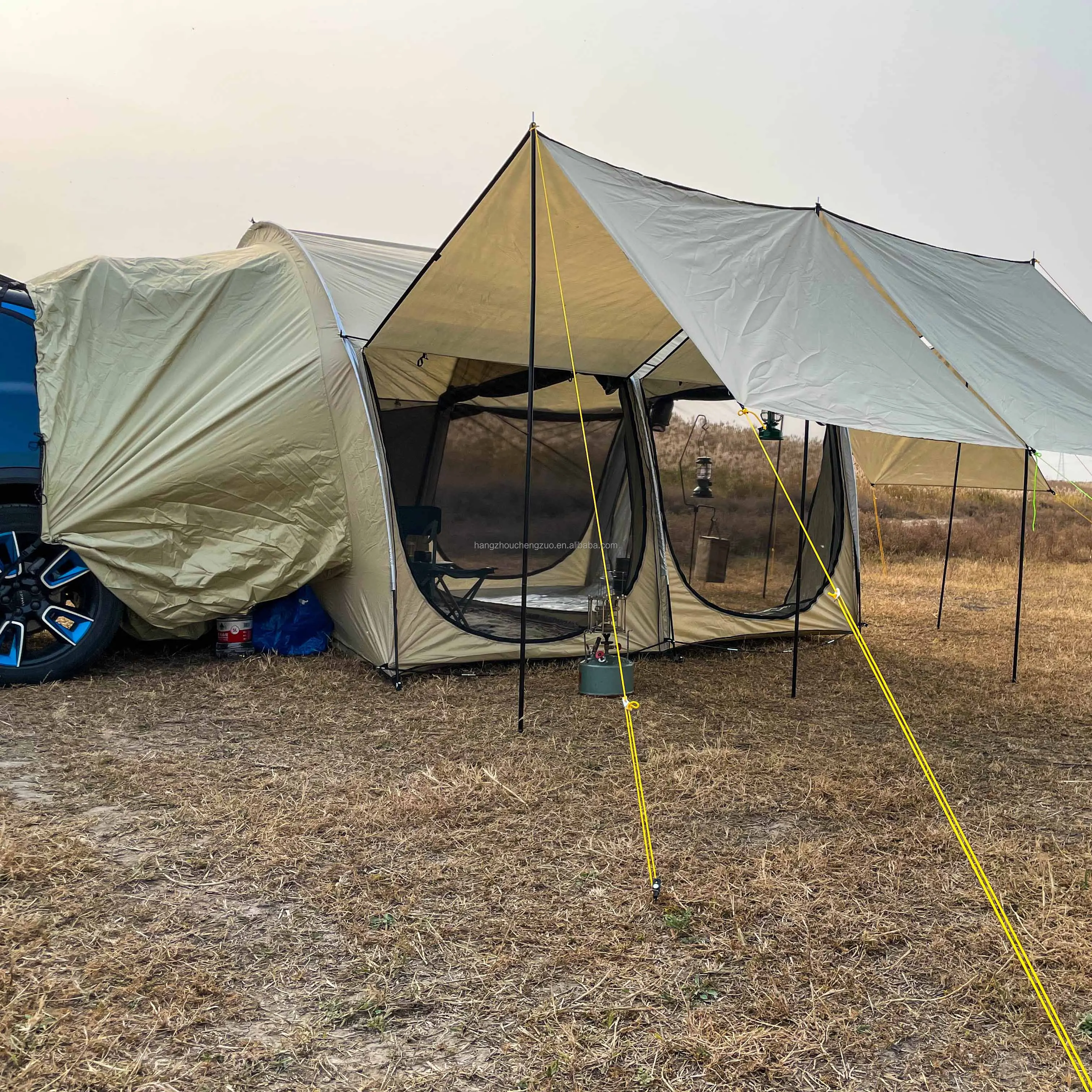 2 Room Advanced Car Rear Tent - SUV Tents with Spacious Rooms