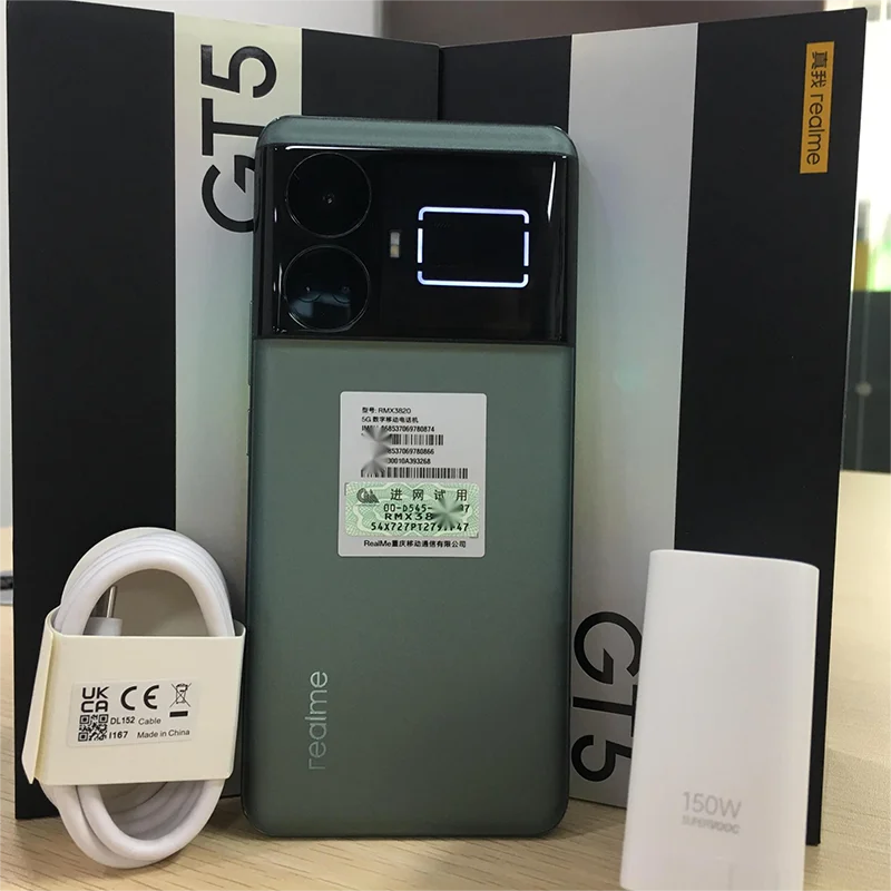 New Realme Gt5 Gt 5 Snapdragon 8 Gen2 6.74inch 144hz Amoled 5240mah ...