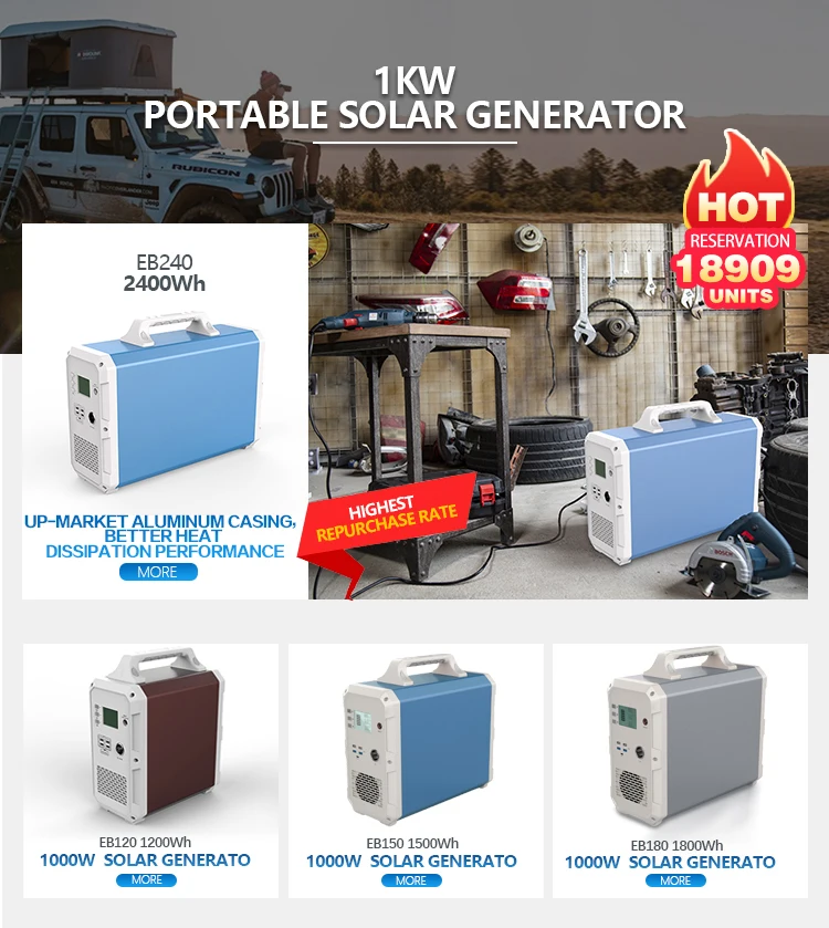 Bluetti EB200 Solar Generator - 2000W Portable Power Station