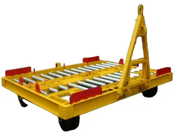 Airport Pallet Dolly Trailer 7t Aircraft Container Dolly Ld1 Ld2 Ld3 ...