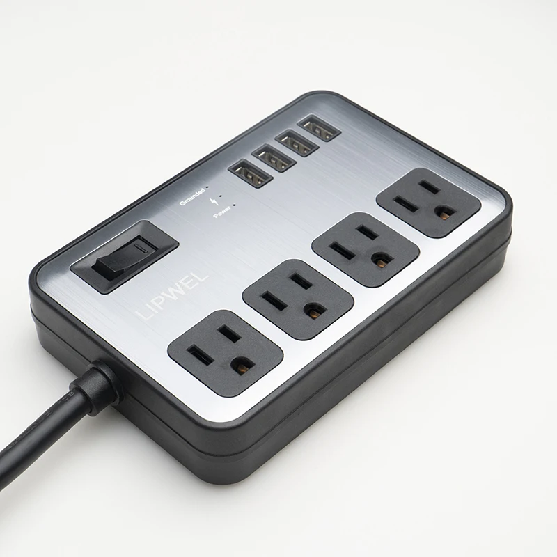 Flat Plug Outdoor Usb Surge Protector Power Strip - Buy Us Power ...