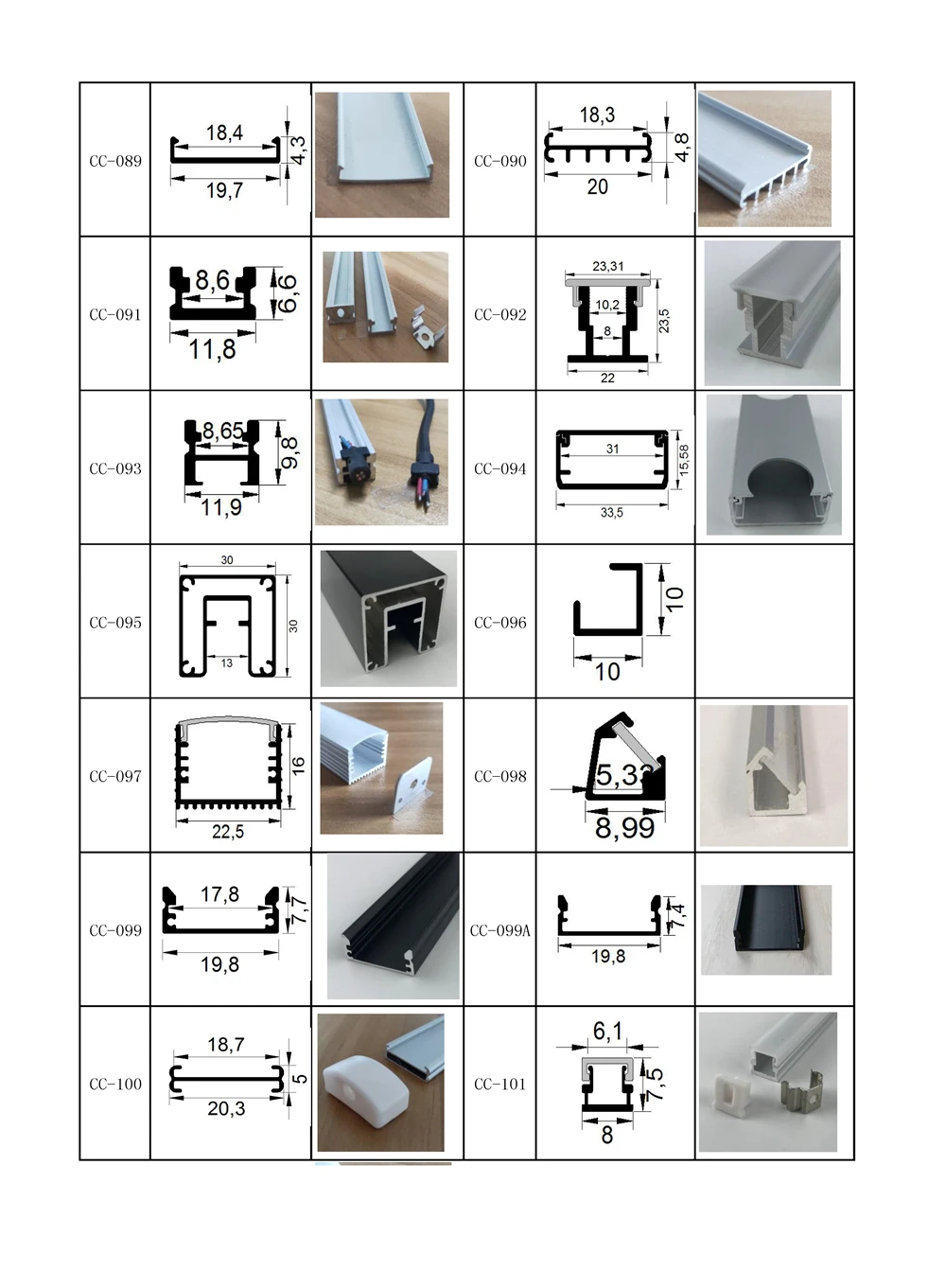Aluminium LED Profile Light - Efficient Wall & Ceiling Solutions