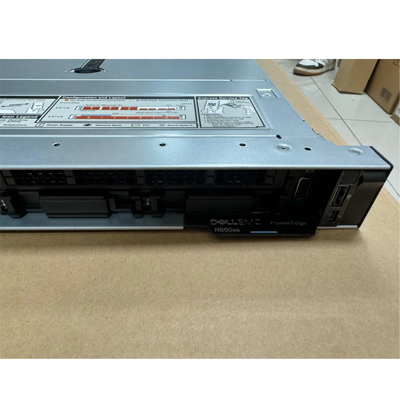 Dell Emc Poweredge R650xs 1u Rack Server Xeon Gold 6330*2/32gb*2/480gb ...