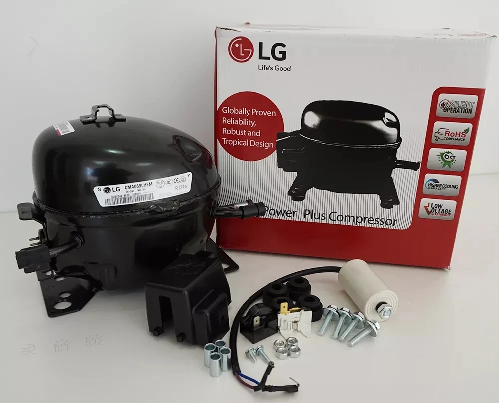 LG Inverter R600a R134a 1/4 Hp Commercial Refrigerator Compressor