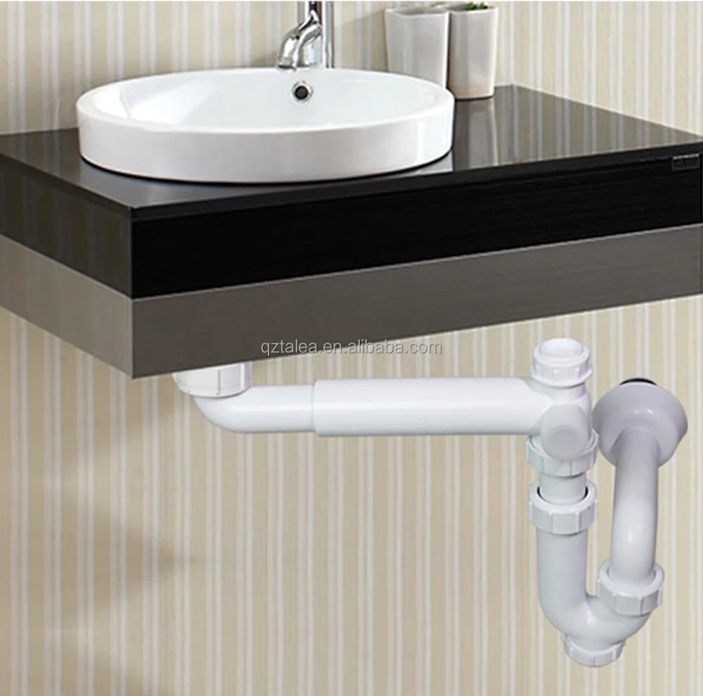 TALEA 1 1/4" Washing Basin Waste Kit - Space-Saving U Trap