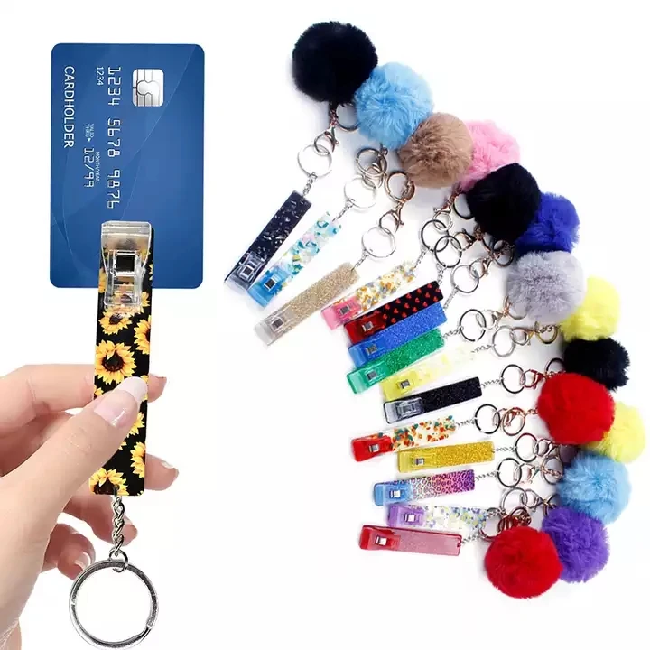 Card Grabber Clip Atm Butterfly Acrylic Material Card Puller Custom ...