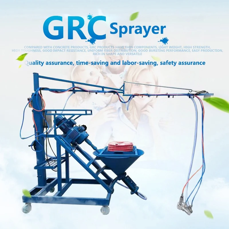 GRC Glass Fiber Spraying Machine Spuitmachine Grfc Mortar Spray ...