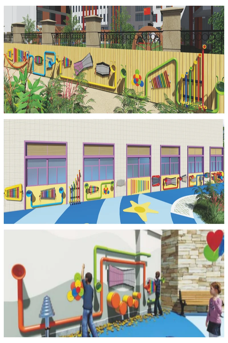 Hot Sale Kids Musical Play Equipment Outdoor Indoor Wall Mount Musical ...