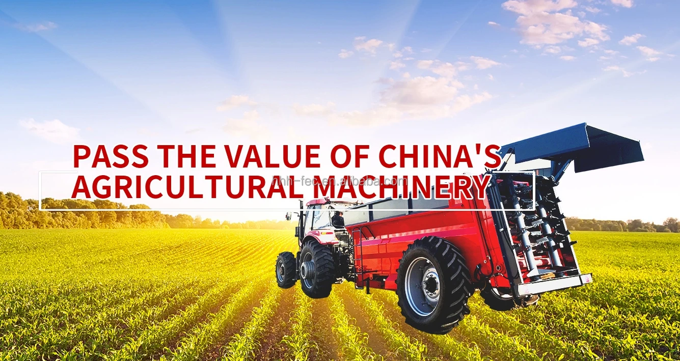Corn Field Farm Fertilizer Distribution Manure Spreader Farm Fertilizer ...
