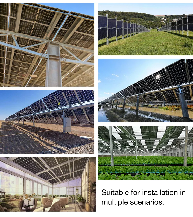 Ja Panel Surya Kaca Ganda Bifacial Perc Panel Surya Mono 540w 545w 550w ...