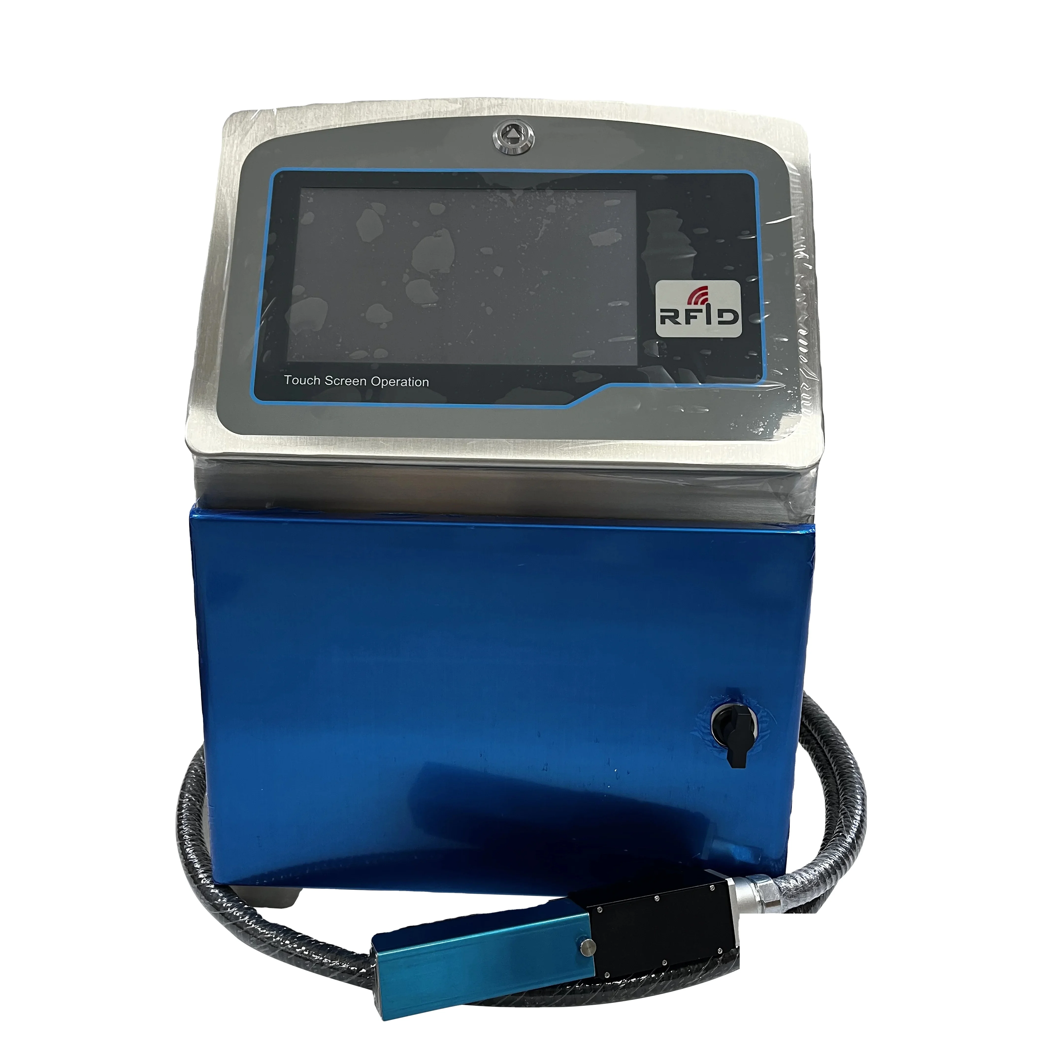 CIJ Inkjet Printer B600 Plus w Touch Screen High Speed Pigment V2 Industrial Product on Line ...