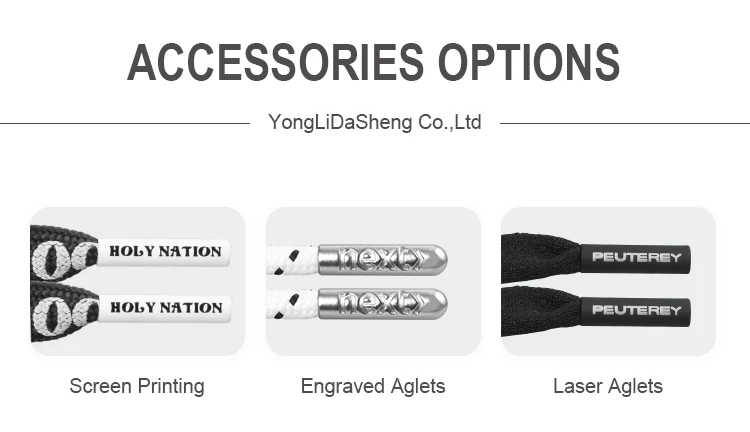 Custom Shoe Laces - High Quality Printed Rope Laces