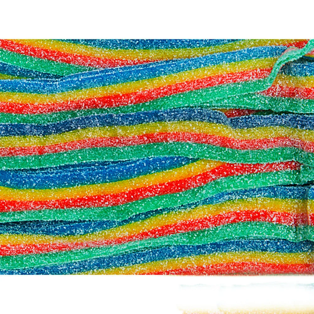 Rainbow Sour Candy Strips