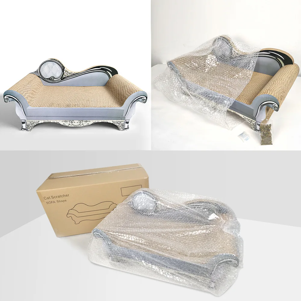 MZB011 Hot Luxury Scratching Post Furniture Corrugated Cardboard ...