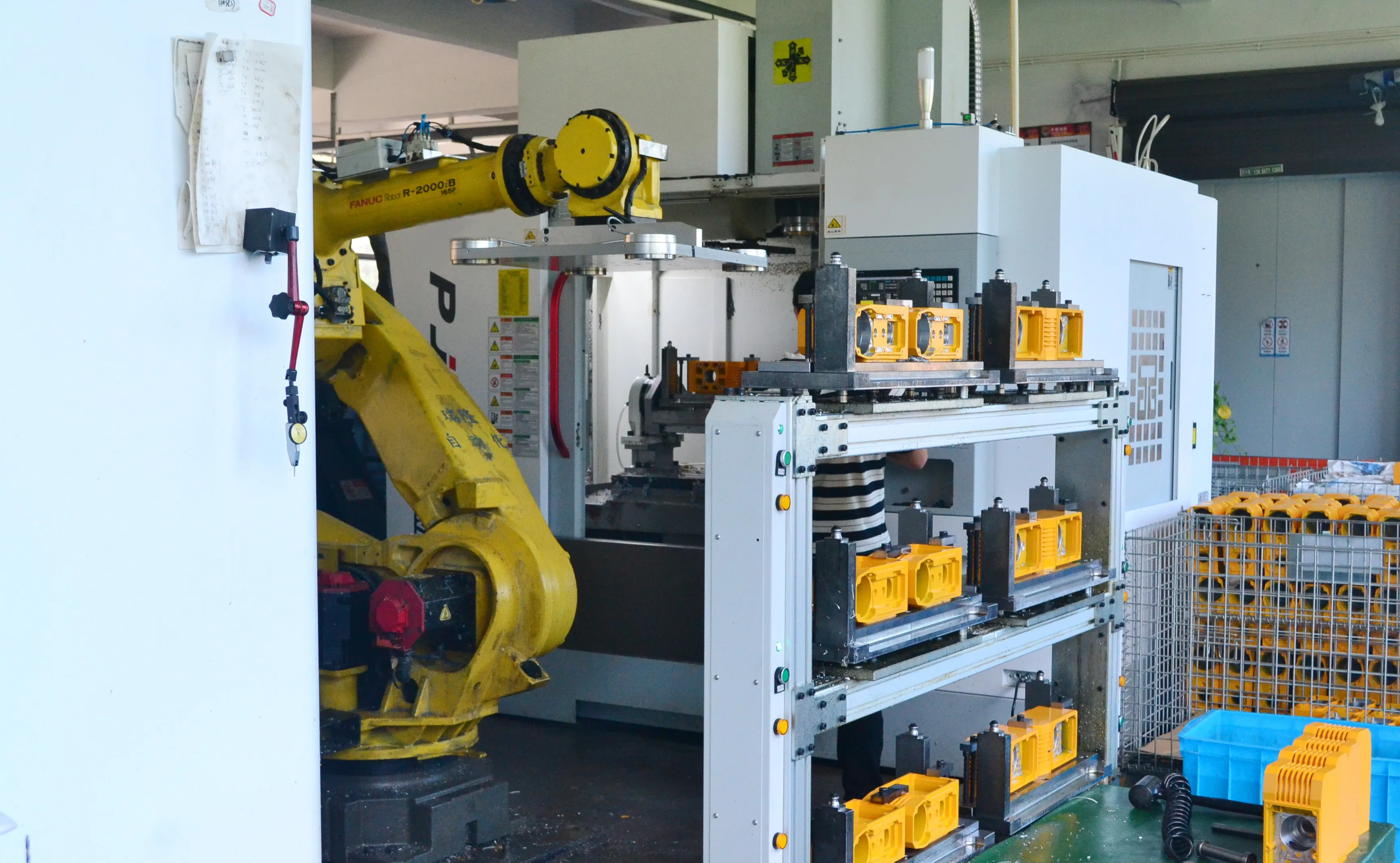 3 Spindles Vertical Machining Center Pj-855 Cnc Lathe Machine Milling ...