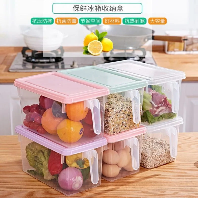 4l Refrigerator Drawer Style Kitchen Fruit And Vegetable Preservation ...