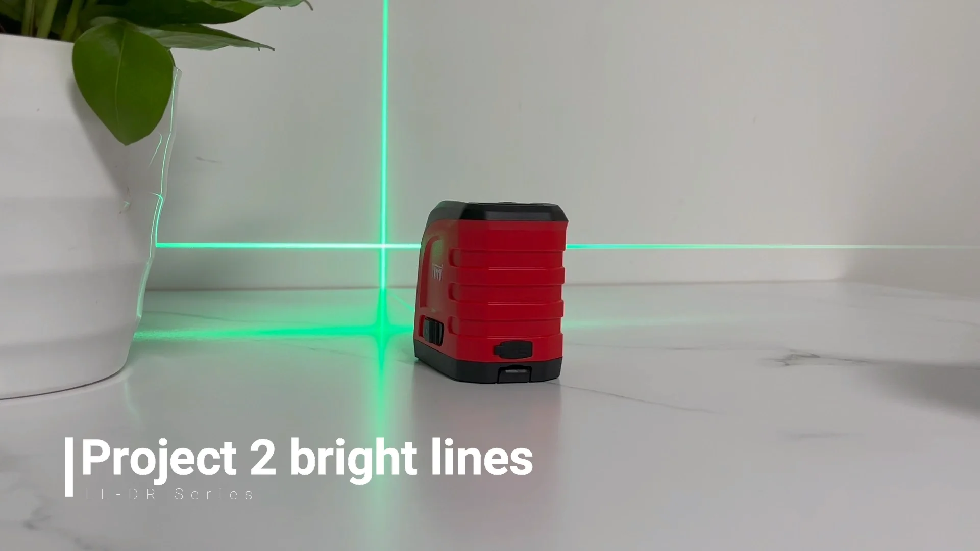 2 Line Auto Self Leveling Green Multi Line Laser Level Portablemanual ...