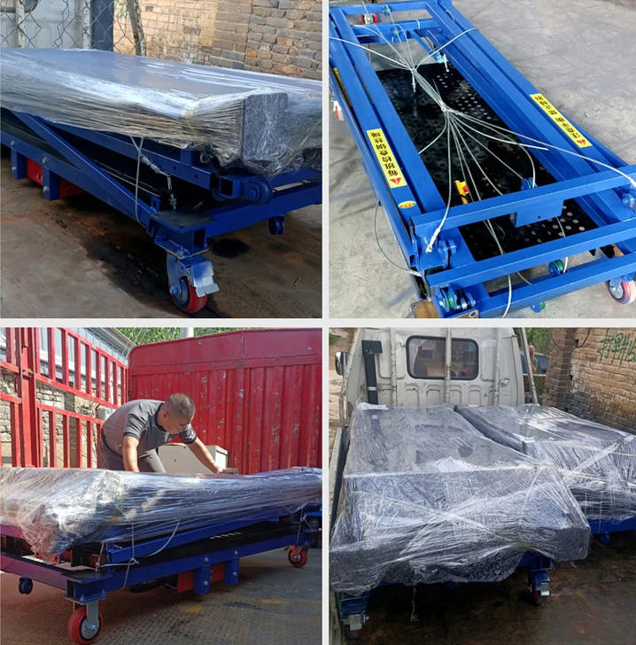 4m to 6m Mobile Electric Lifting Ladders for Construction