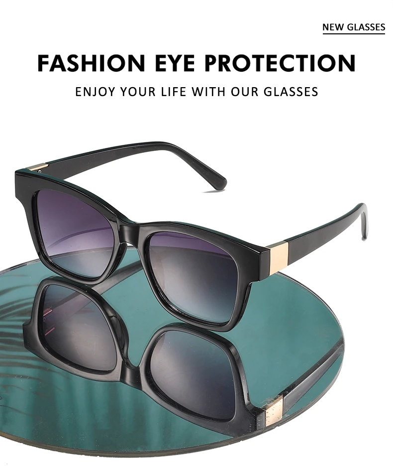 Hw 6732 Hot Sell Square Frame Oversized Sunglasses Fashion Custom Logo ...