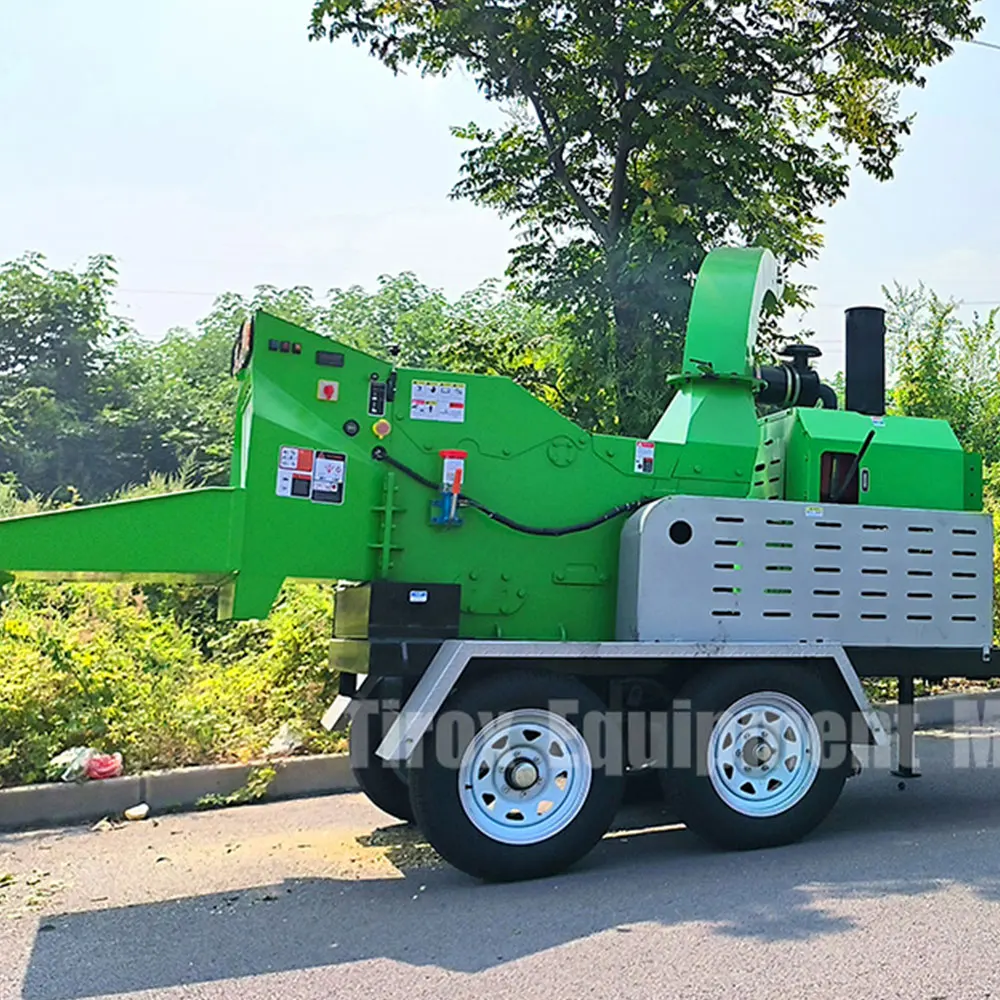 Wood Crusher Machine Shredder Diesel Wood Crusher Machine Diesel Wood ...