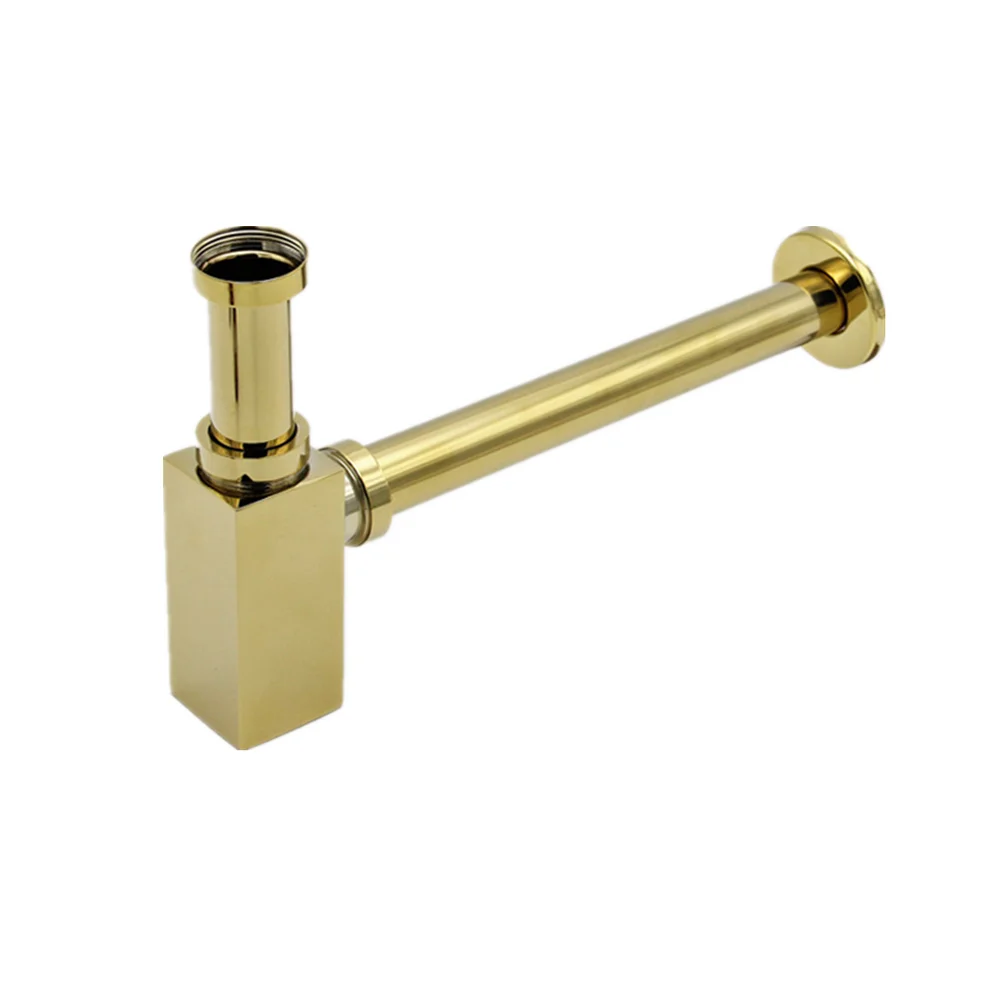 Brass Wash Basin Siphon Waste Pipe Drain - Trampa De Agua Para Drenaje