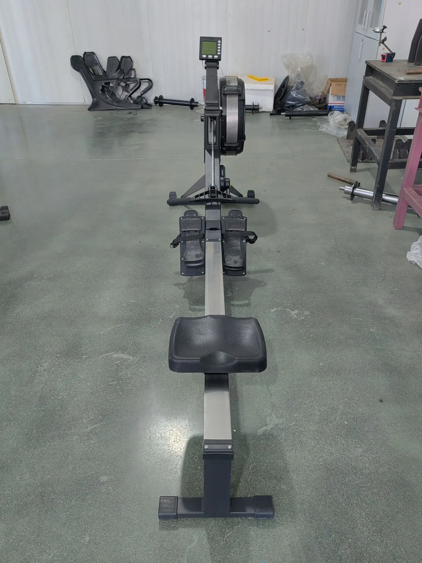 Q23 Steel Source Factory Commercial Fitness Gym Equipment Mnd Air Rower ...