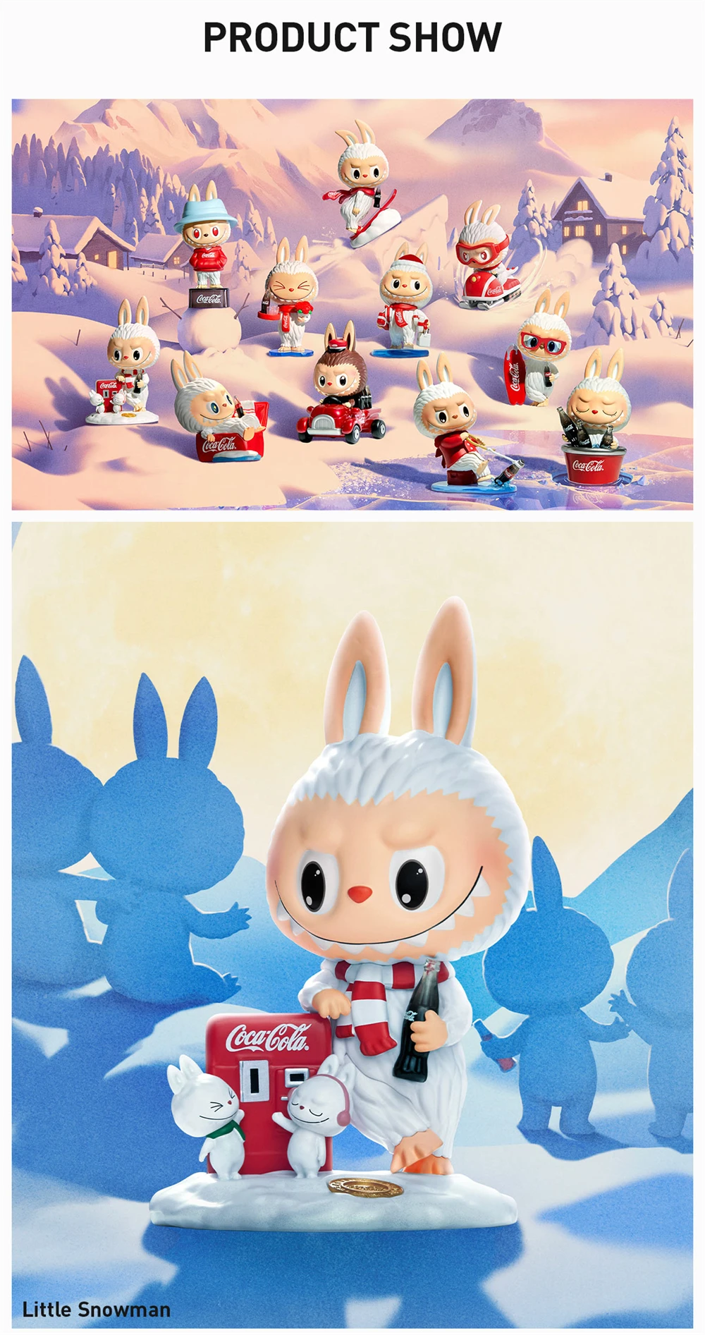 Popmart Labubu COCAA-COLAA SERIES Toys - Cute Mystery Boxes