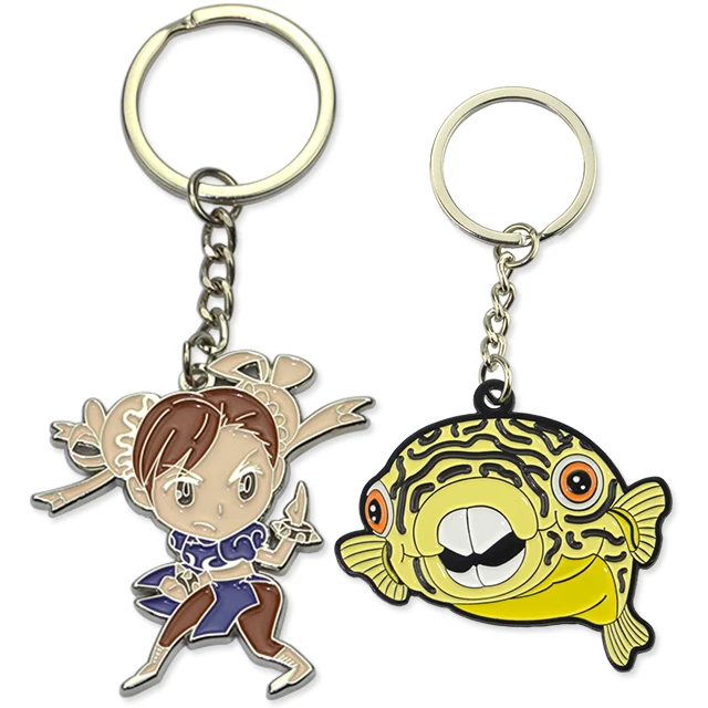 Customized Enamel Key Chains - Perfect Promotional Gifts
