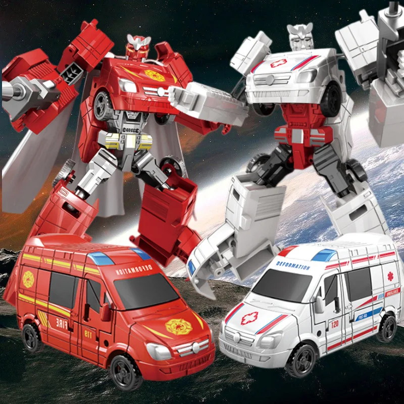 2023 Deformed Robot Car DIY Toys - Transforming Fun