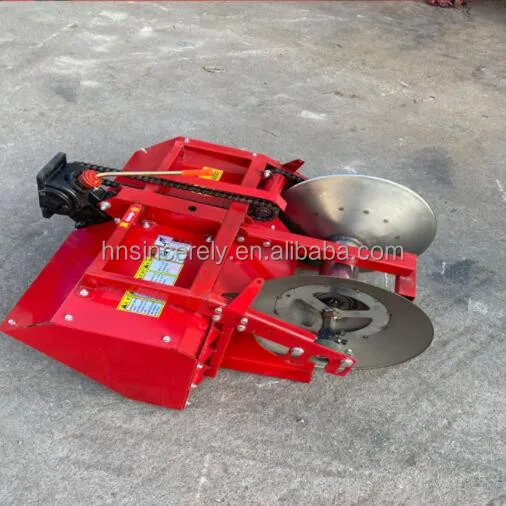 Small Walk-Behind Tractor for Efficient Strawberry Ridge Cultivation