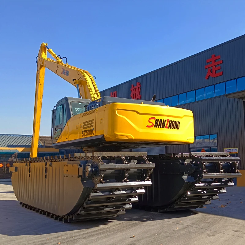 SHANZHONG SZ500C Amphibious Excavator - Dual Purpose Dredging Ship