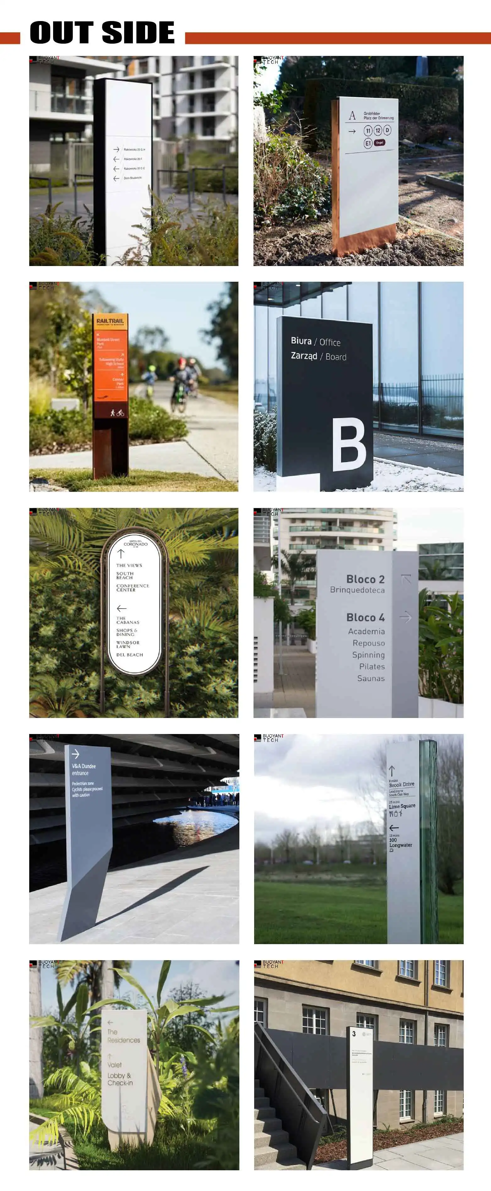 Buoyant Custom Pedestrian Guidance Signs Led Strips Neon Light Led Tube ...