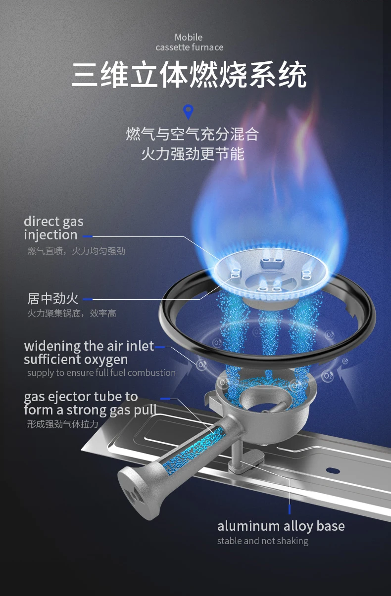 Portable Gas Stove Camping Gas Stove Burner For Bbq Outdoor& Indoor ...