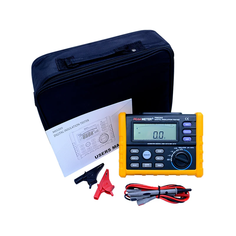 Ms5205 With Analog Display Measure Up To100g Ohm 2500v Digital ...