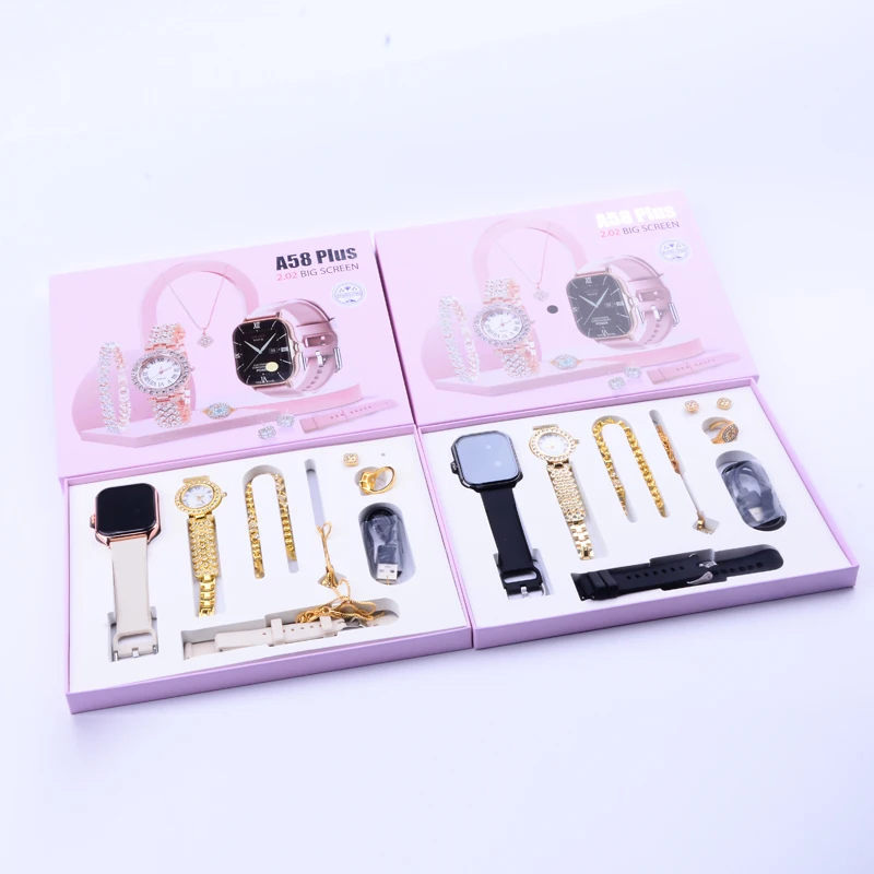 A58 Plus Smartwatch Suit Hot Selling Double Watches Men Women Smart ...