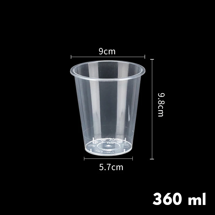 Thick Cup Pp Injection 400ml 500ml 600ml 700ml 800ml 1000ml Reusable Pp ...