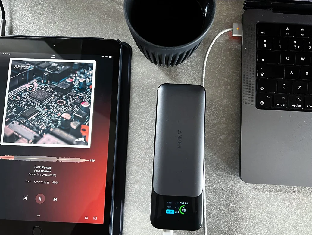 Anker 737 Power Bank Powercore 24k 24000mah 3-port Portable Fast ...