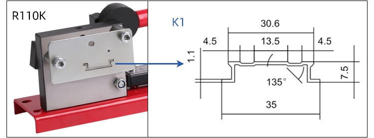 Multi Profile Din Rail Cutter with Ruler - Precision Tool for Easy ...