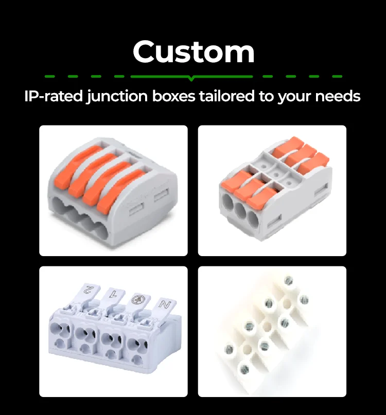 Weatherproof Electrical Connection Box Enclosure with IP68 Waterproof ...
